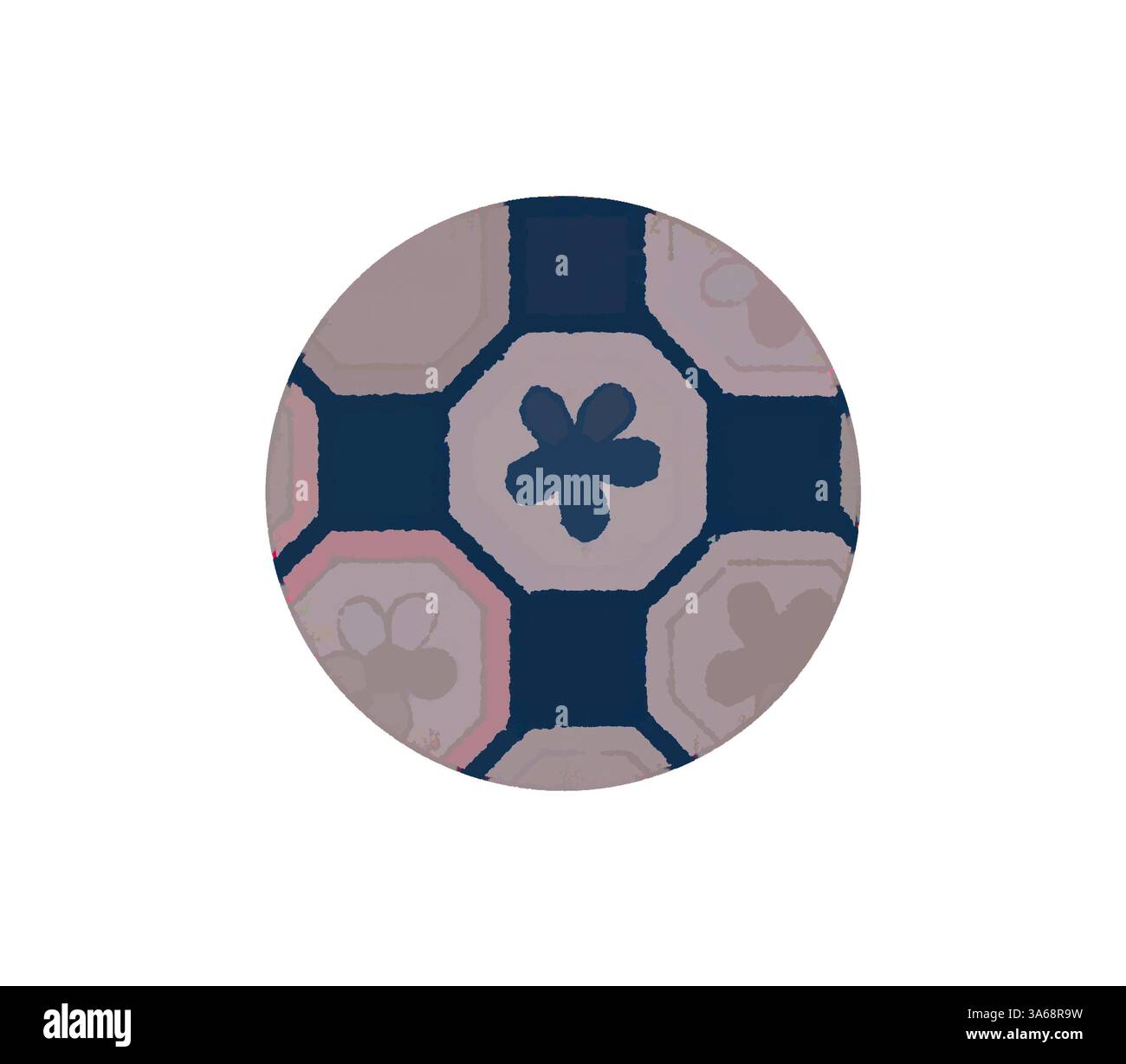 Alternating motifs in shades of navy hi-res stock photography and ...