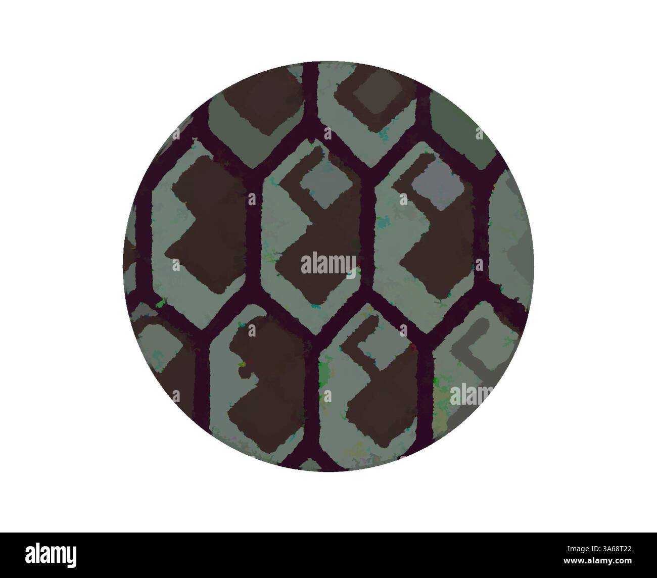 A geometric pattern featuring interlocking diamond shapes with varying ...