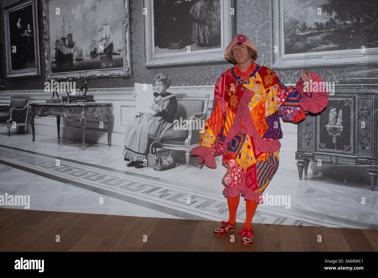 London, UK. 25th Mar, 2025. Sir Grayson Perry with 'Artist Shirley ...