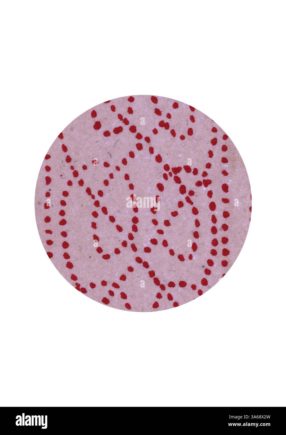 A circular design featuring a repeating pattern of intricate swirls and ...