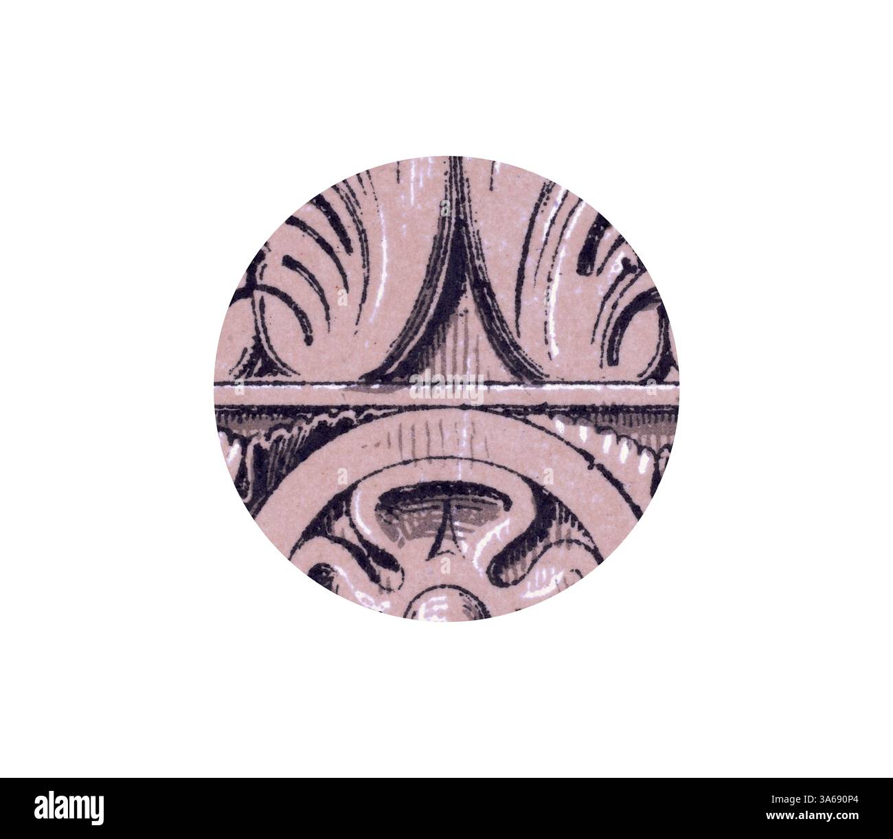 An intricate design featuring ornate patterns and delicate curves ...