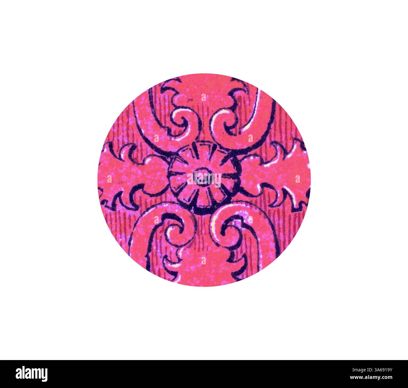 Vivid circular pattern features hi-res stock photography and images - Alamy