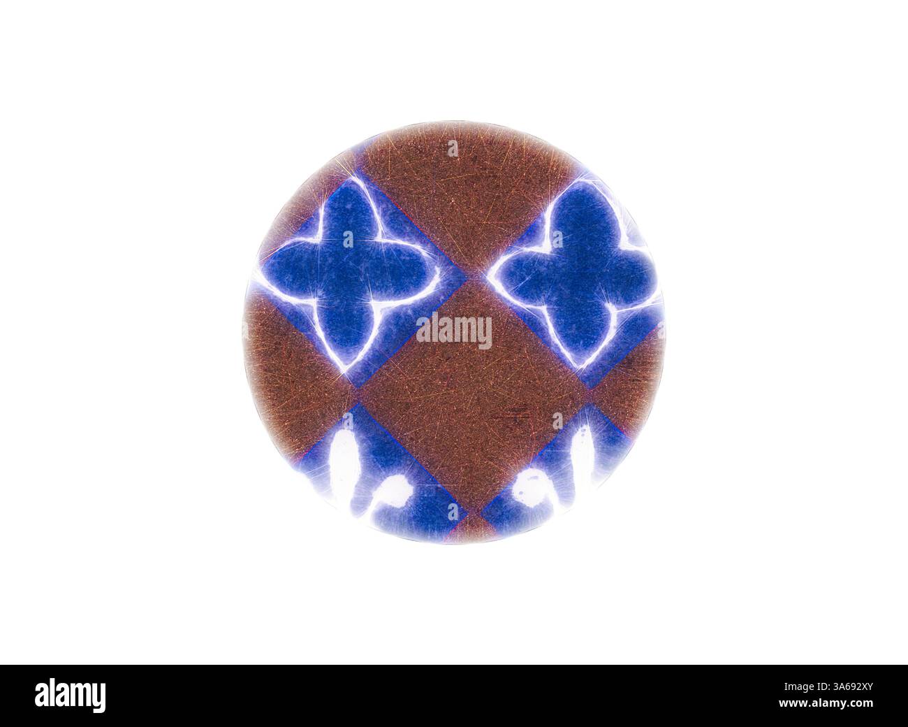 Floral shapes in rich Cut Out Stock Images & Pictures - Alamy