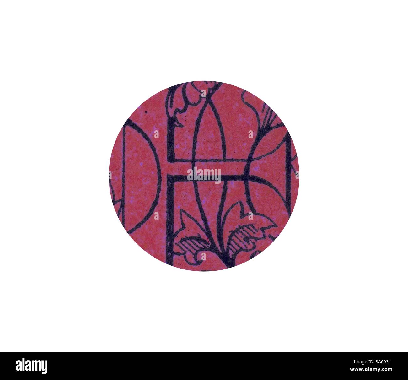 Disco floral design Cut Out Stock Images & Pictures - Alamy