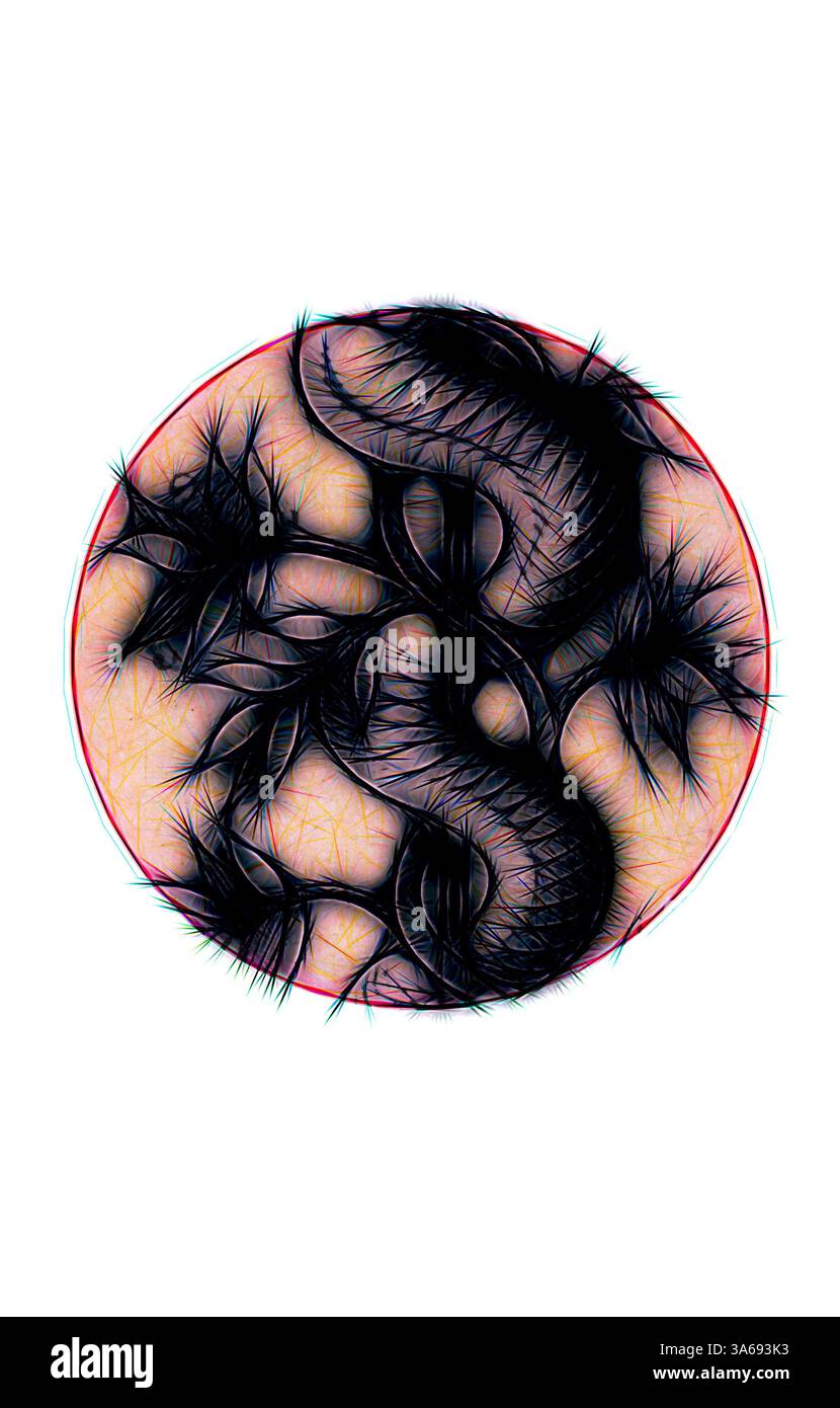 Featuring circular forms intertwined hi-res stock photography and ...