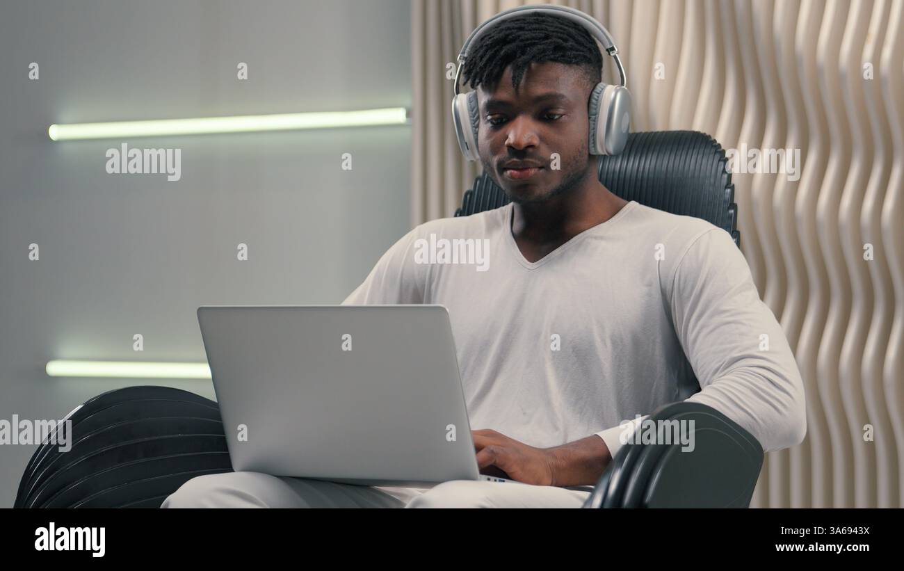 Futurism African American man male programmer developer designer cyber ...