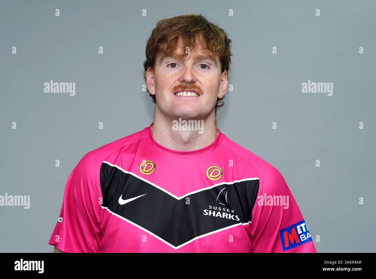 Sussex's Sean Hunt poses for a photo during a media day at The 1st ...