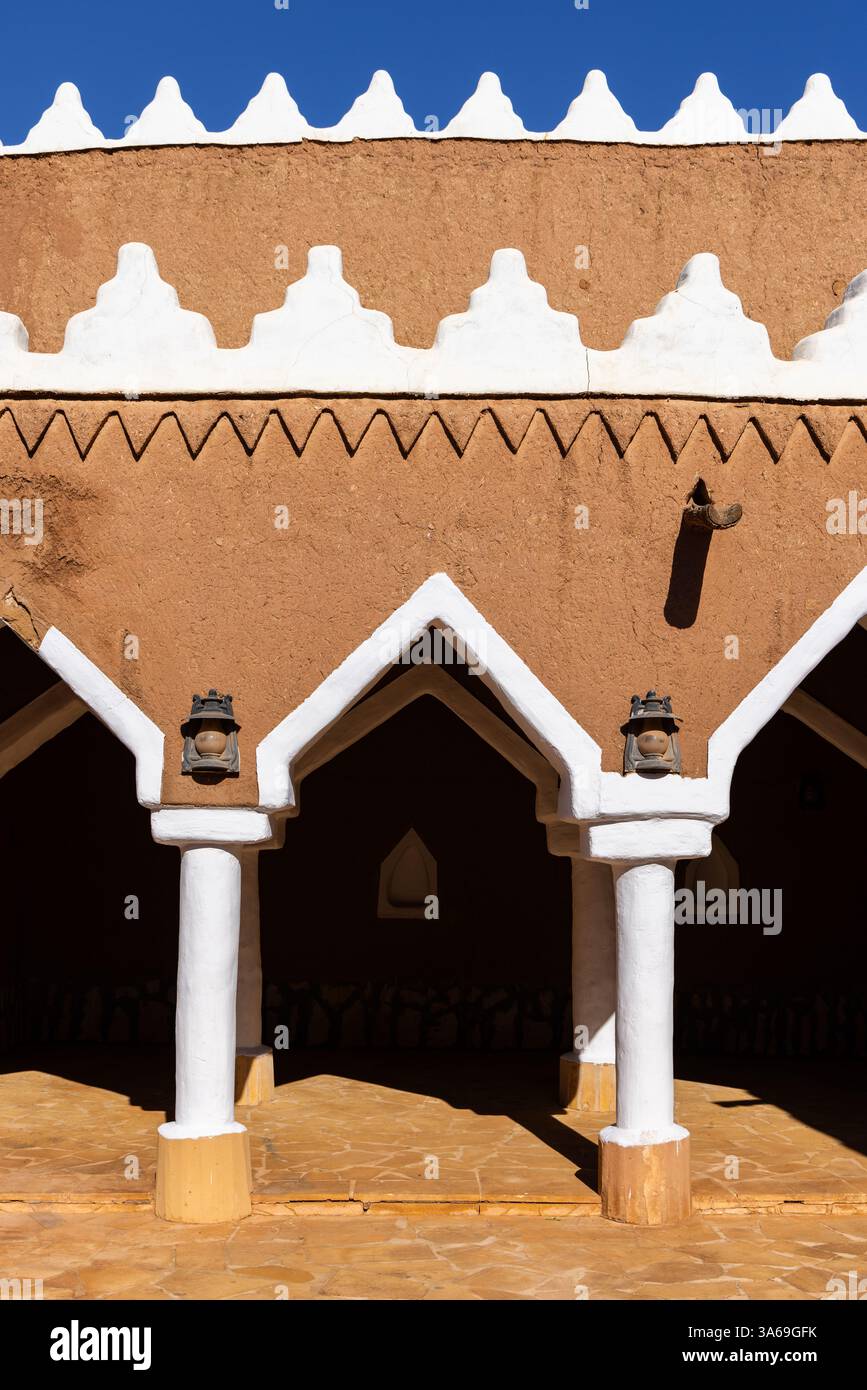 Ushaiger, Ar Riyadh in Saudi Arabia. A traditional restored village ...