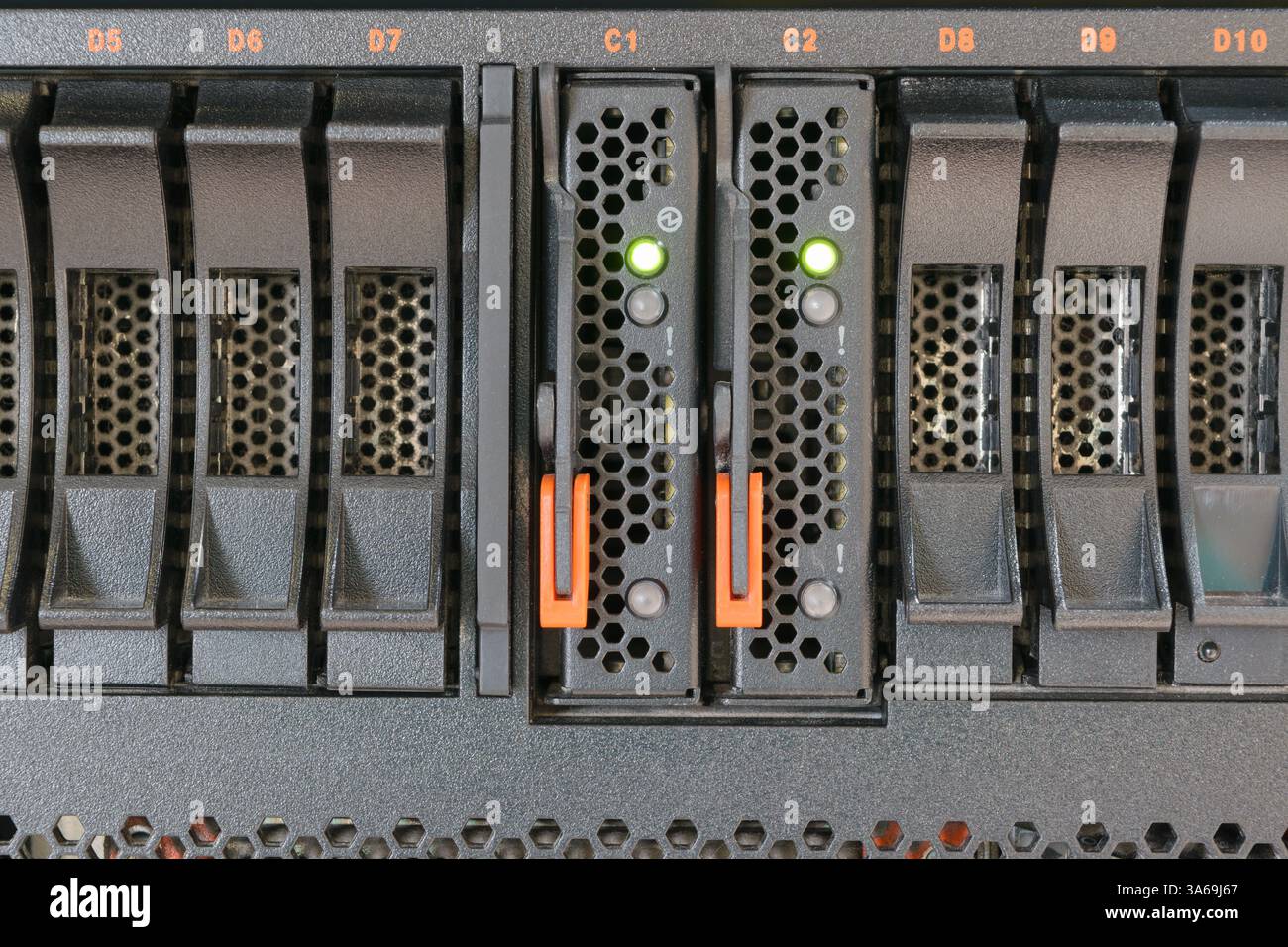 Computer Server and raid storage in datacenter Stock Photo - Alamy