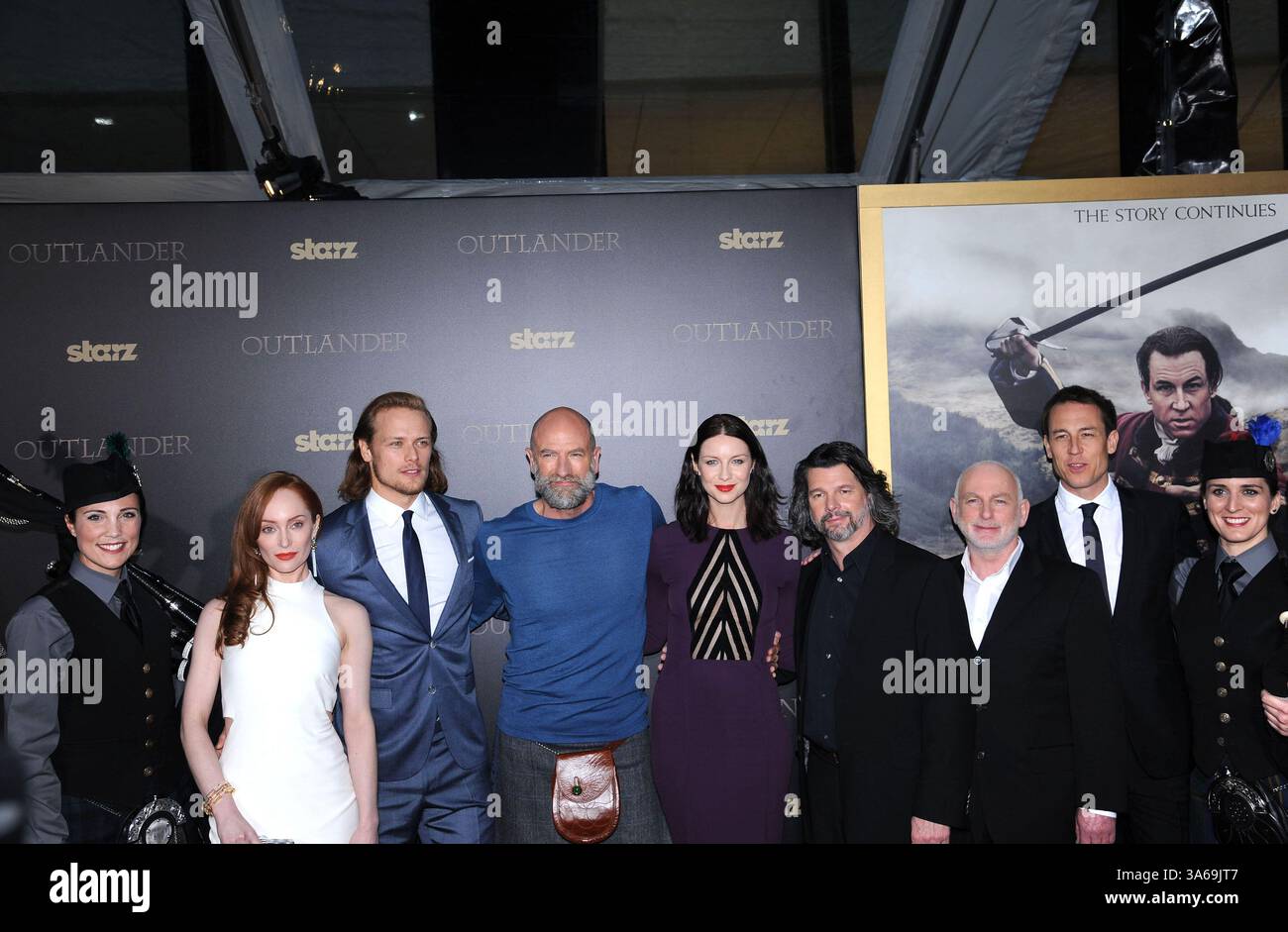 Lotte verbeek and sam heughan hi-res stock photography and images - Alamy