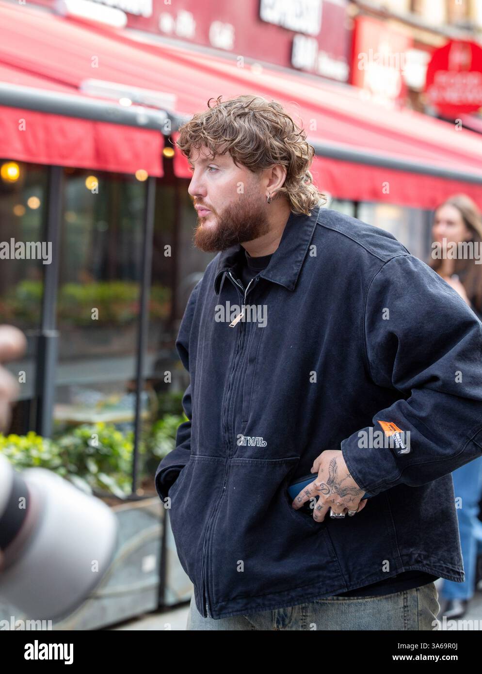 London, England, UK. 25th Mar, 2025. James Arthur English singer and ...
