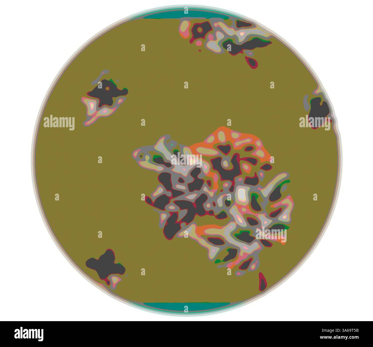 Microscopic view of biological elements hi-res stock photography and ...