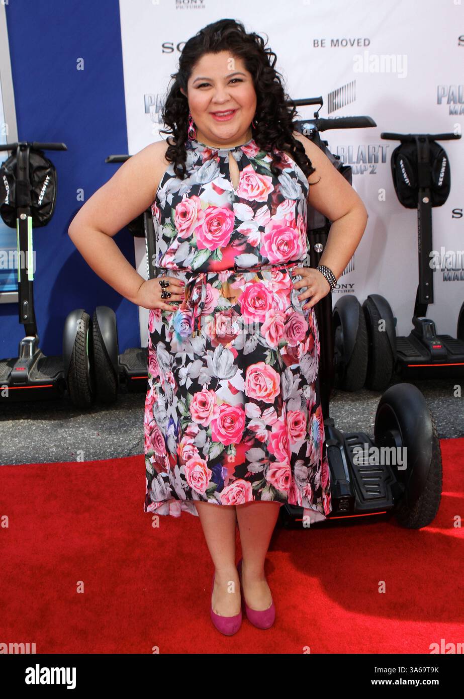 Raini Rodriguez at the premiere of 'Paul Blart: Mall Cop 2' at AMC ...