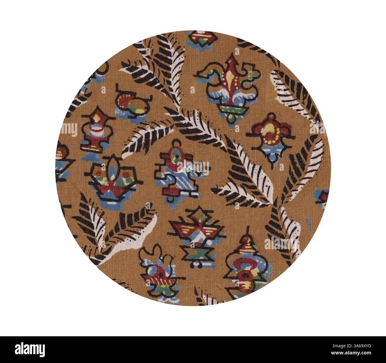 Ornamental motifs in rich earth tones hi-res stock photography and ...