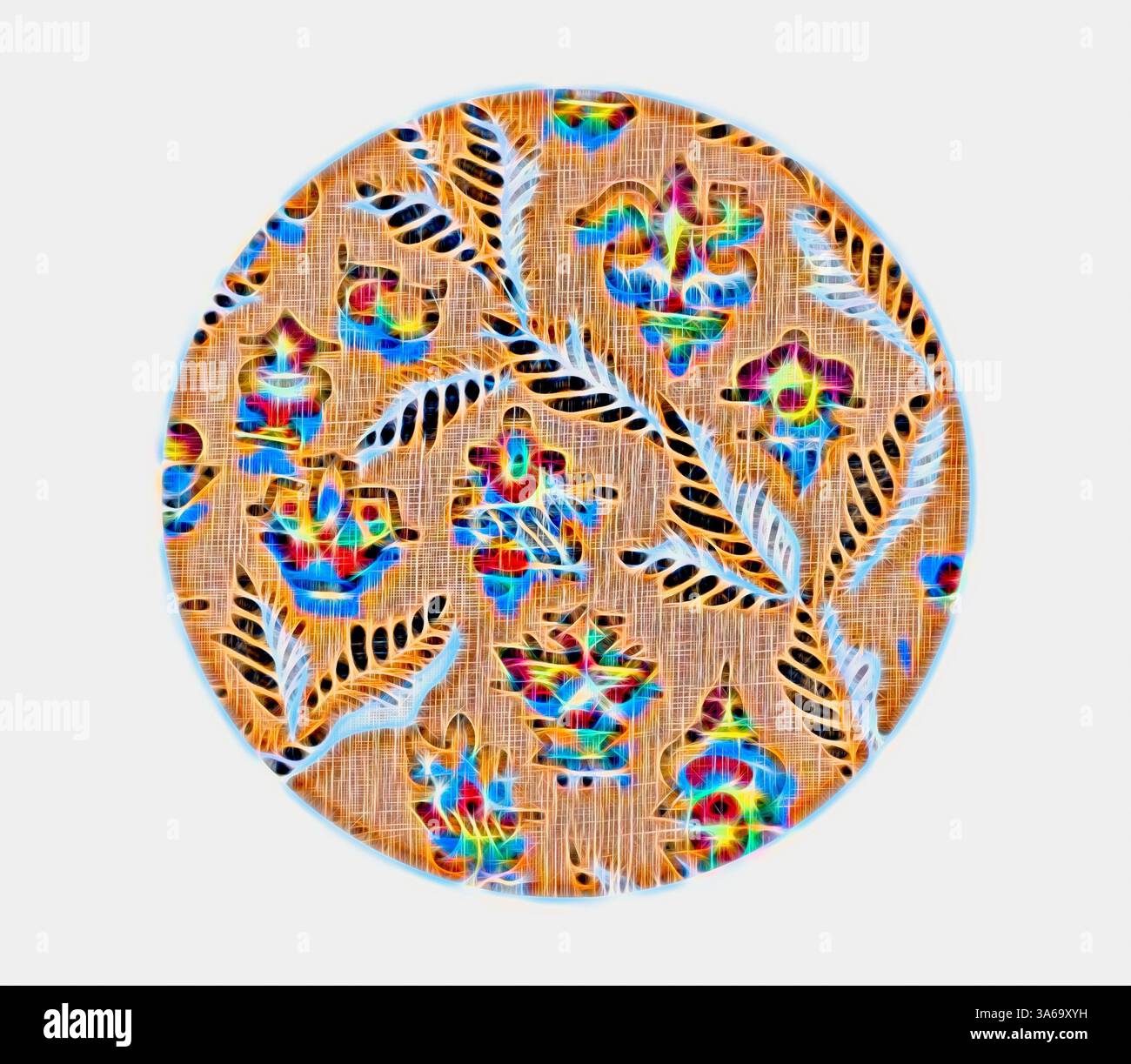 Swirling floral designs in vibrant colors hi-res stock photography and ...