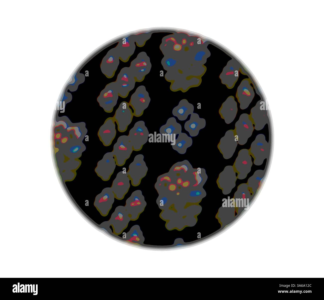 Featuring clusters of circular forms Cut Out Stock Images & Pictures ...