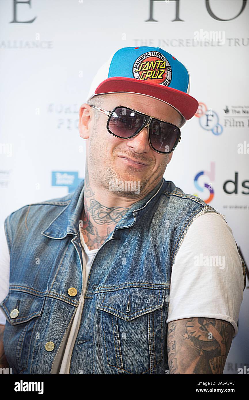 Matthew Pritchard of Dirty Sanchez attends the Dark Horse Premier at ...