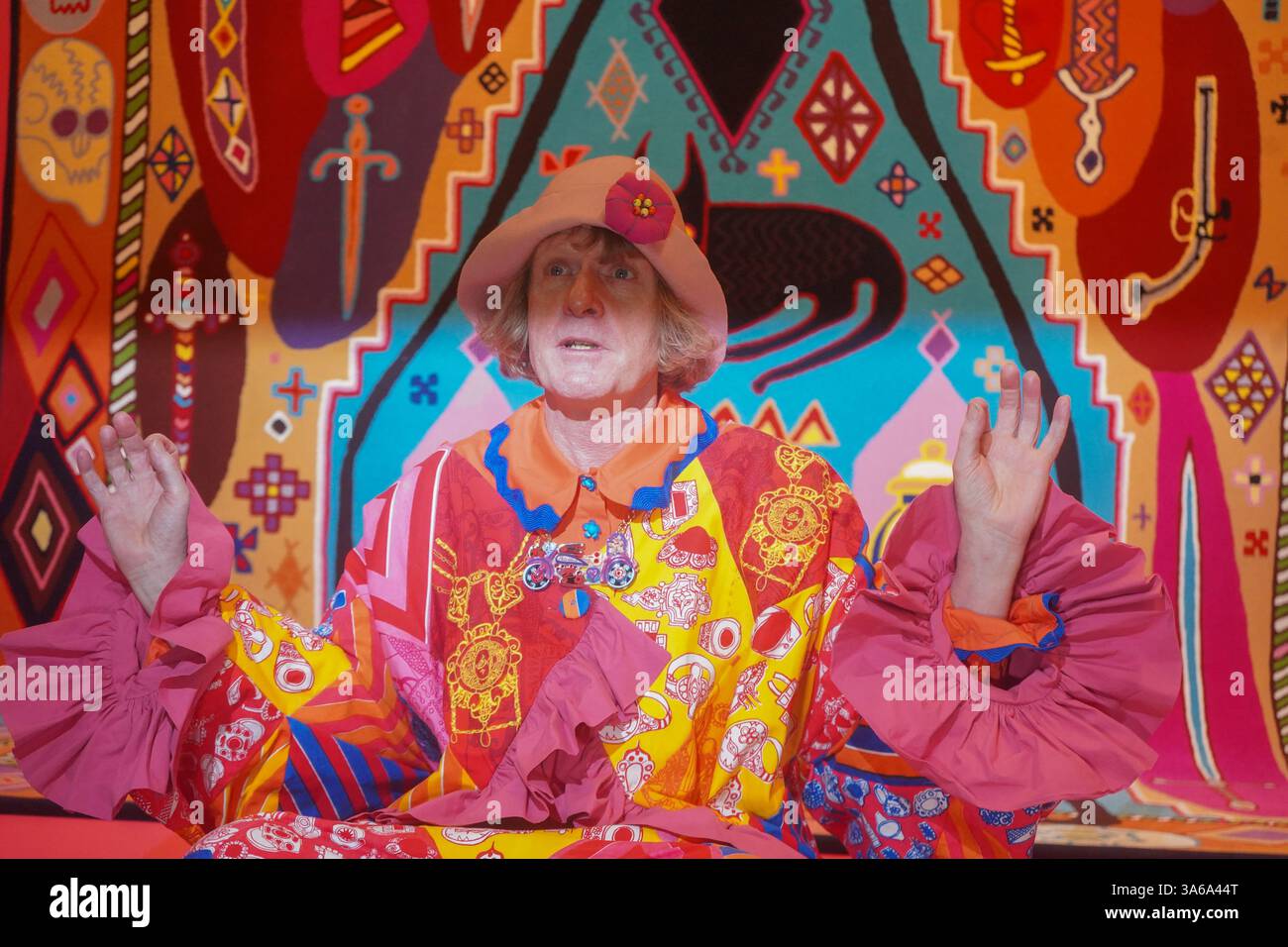 London, UK 25 March 2025. Sir Grayson Perry (pictured) with Heaven's ...