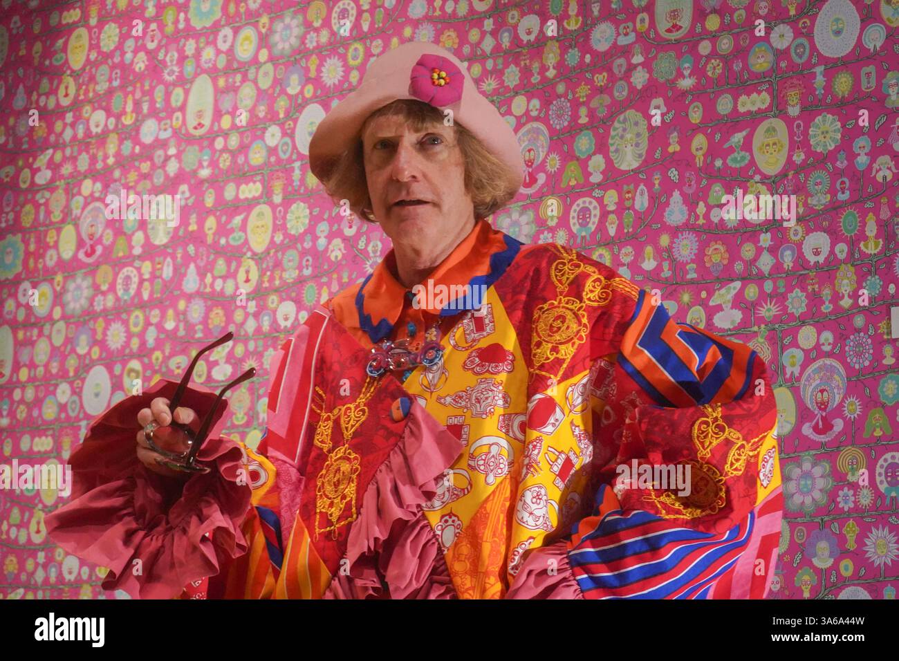 London, UK 25 March 2025. Sir Grayson Perry (pictured) at the preview ...