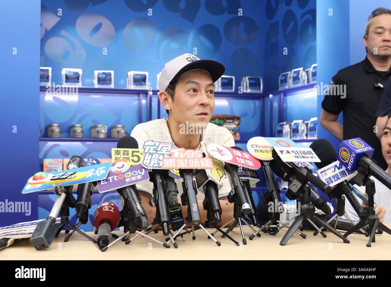 TAIPEI, CHINA - MARCH 25, 2025 - Chinese-canadian actor Edison Chen ...