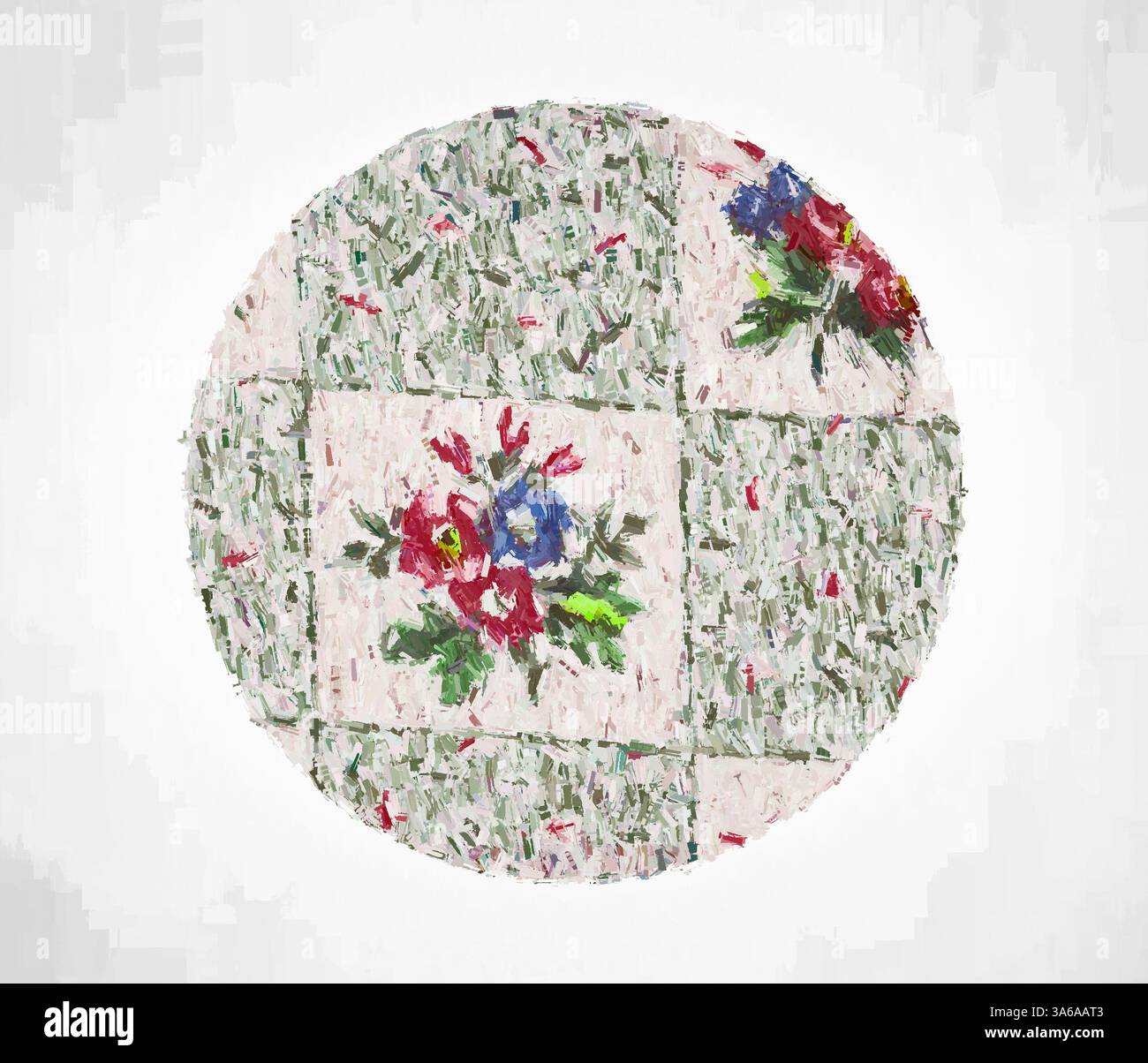 Patchwork of muted colors hi-res stock photography and images - Alamy