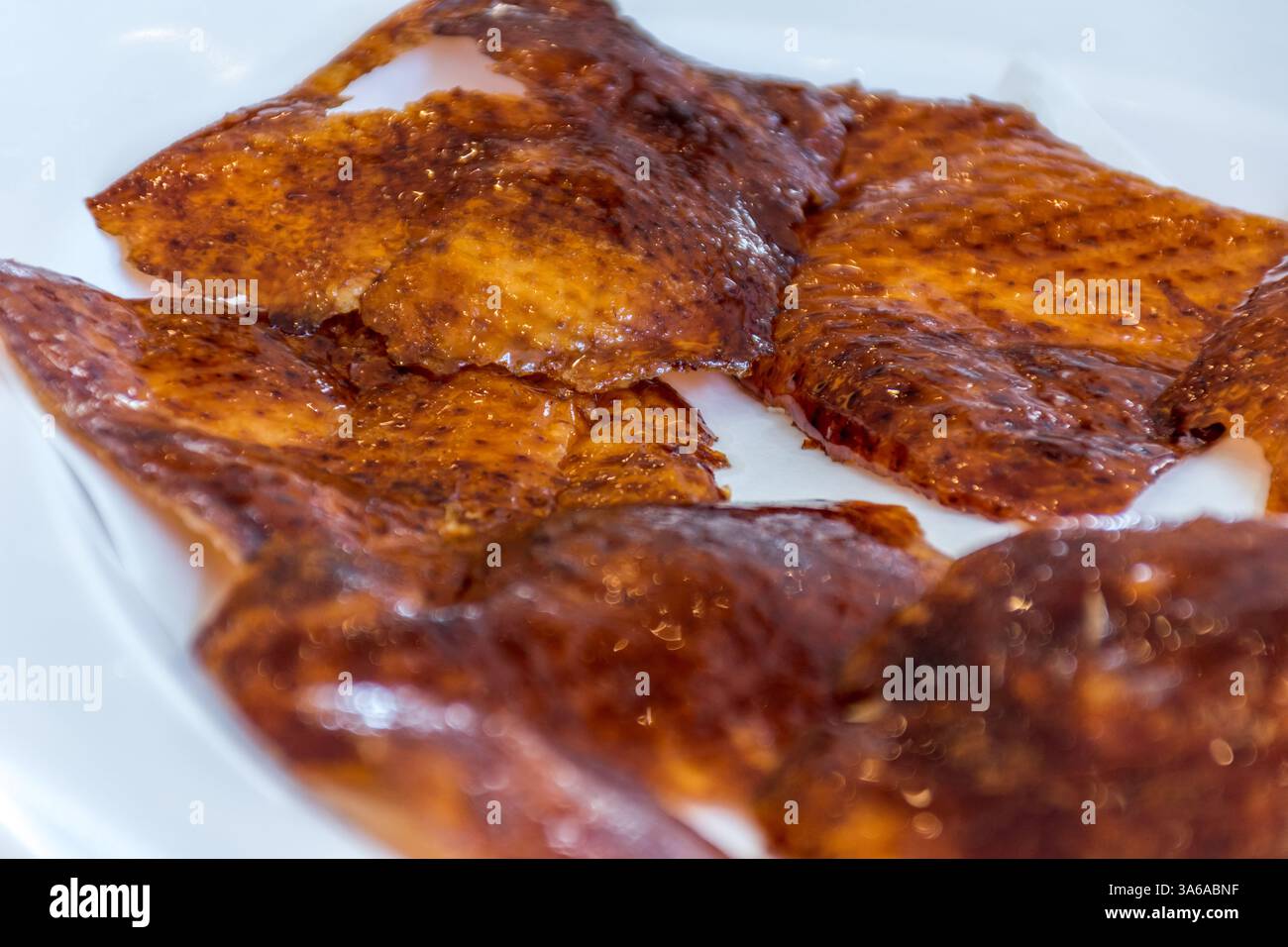 Peking Duck or Beijing Roast Duck is a chinese food have a roasted duck ...