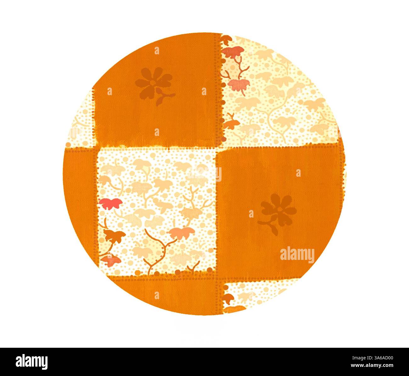 Alternating sections of floral patterns hi-res stock photography and ...