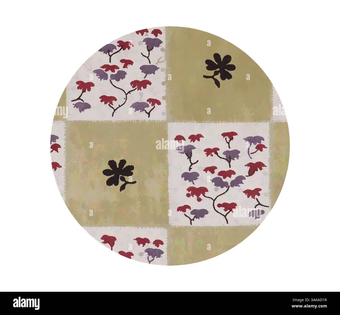 Dark purple patches Cut Out Stock Images & Pictures - Alamy