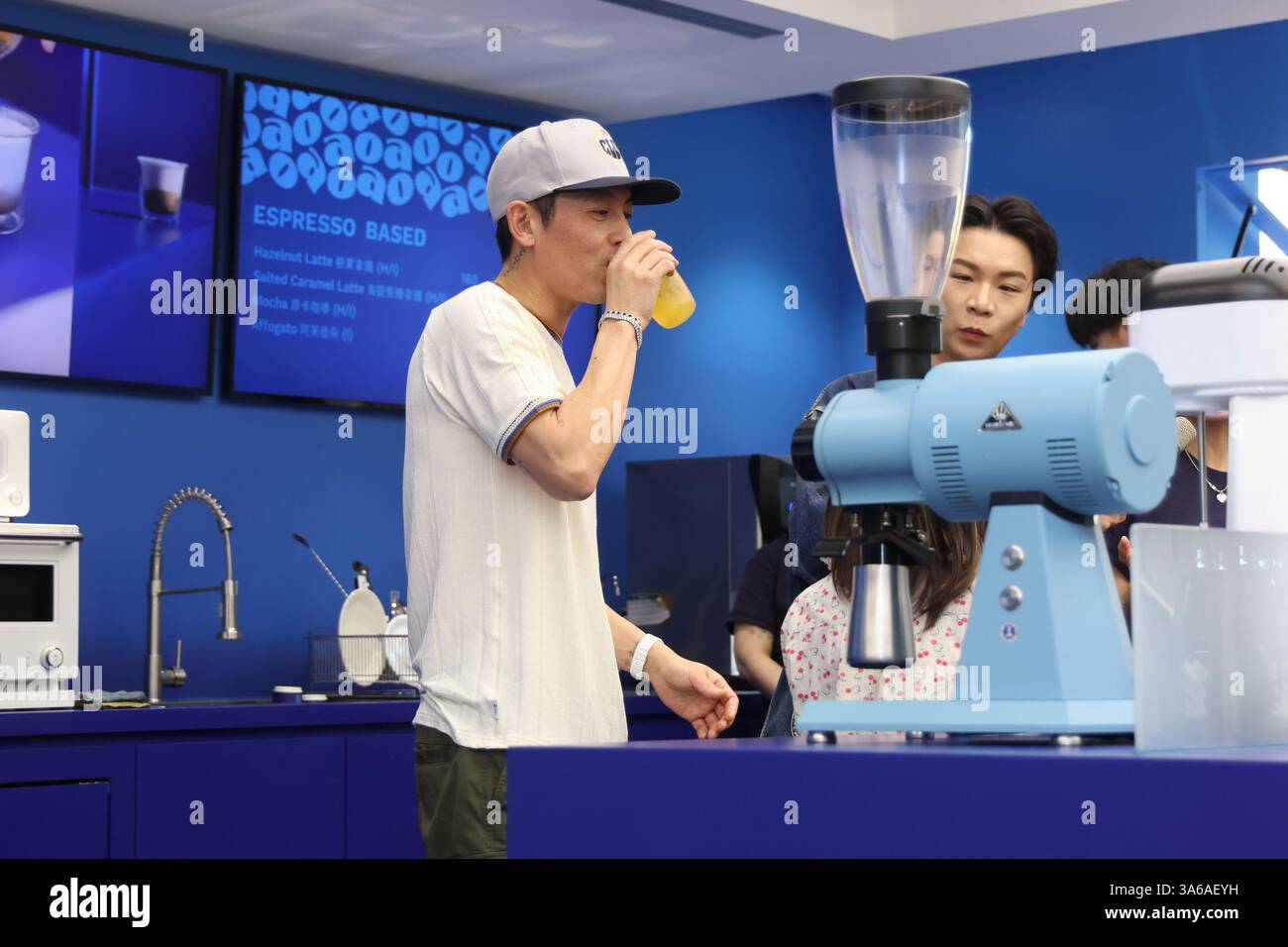 TAIPEI, CHINA - MARCH 25, 2025 - Chinese-canadian actor Edison Chen ...