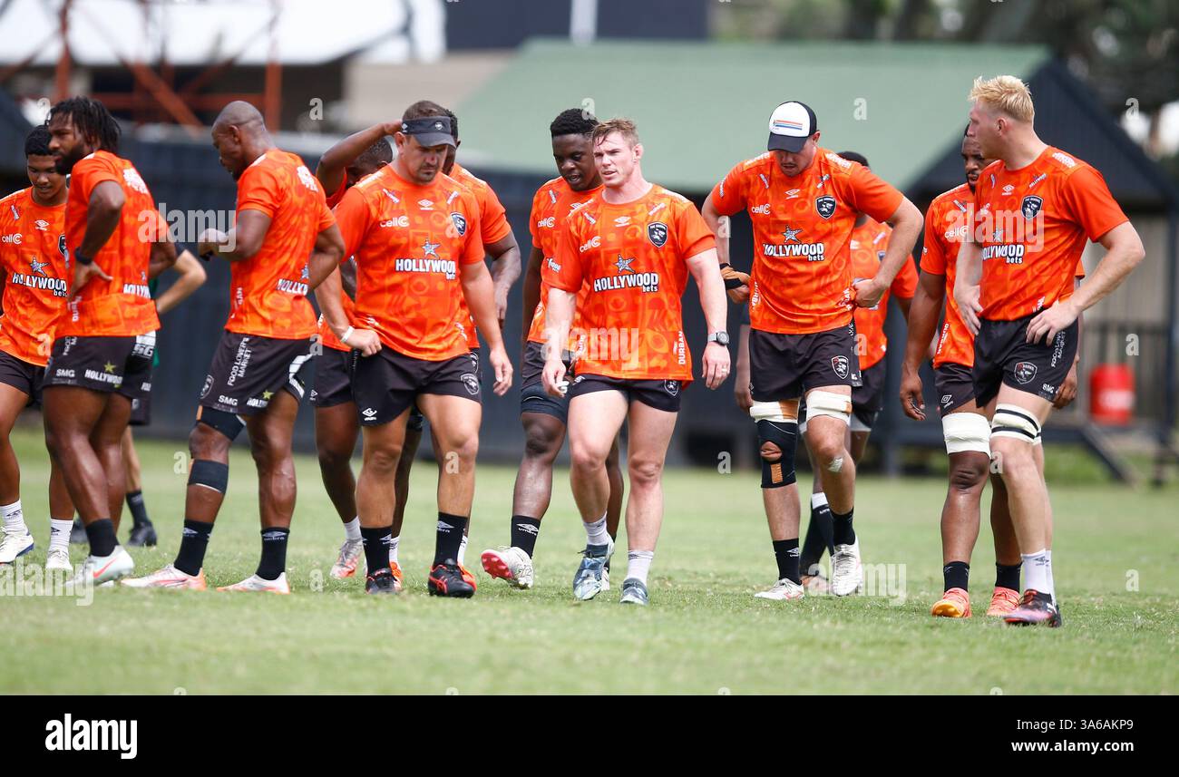 DURBAN, SOUTH AFRICA - MARCH 25: James Venter of the Hollywoodbets ...