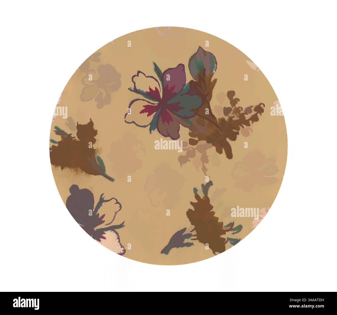 Patterns in muted colors Cut Out Stock Images & Pictures - Alamy