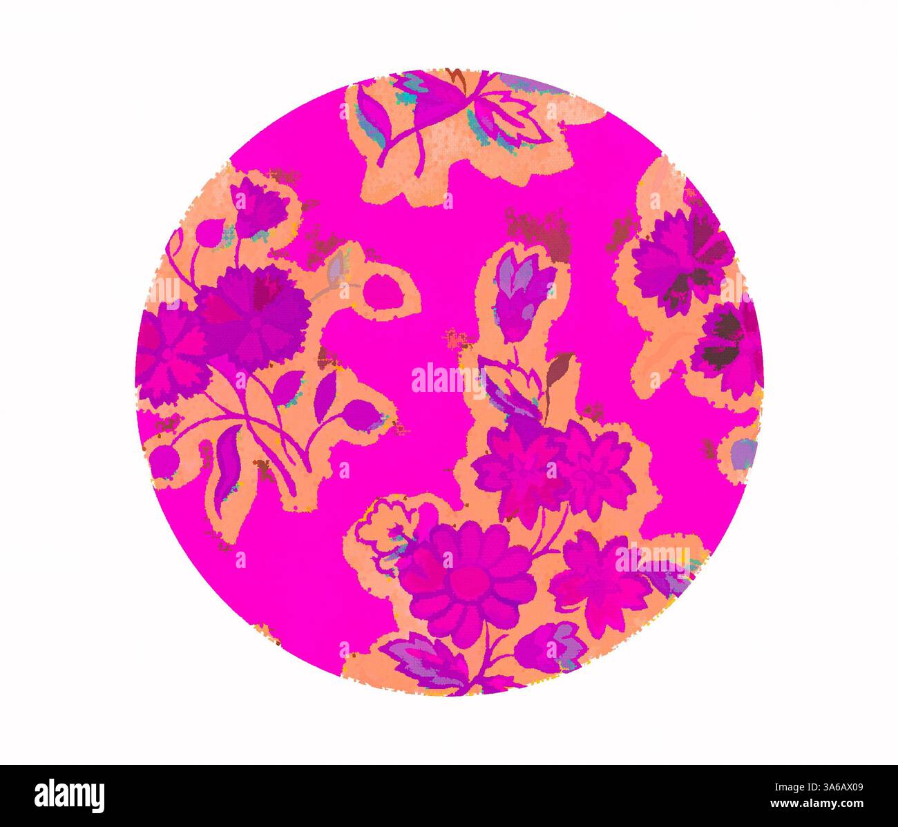 Bold floral patterns in shades of pink hi-res stock photography and ...