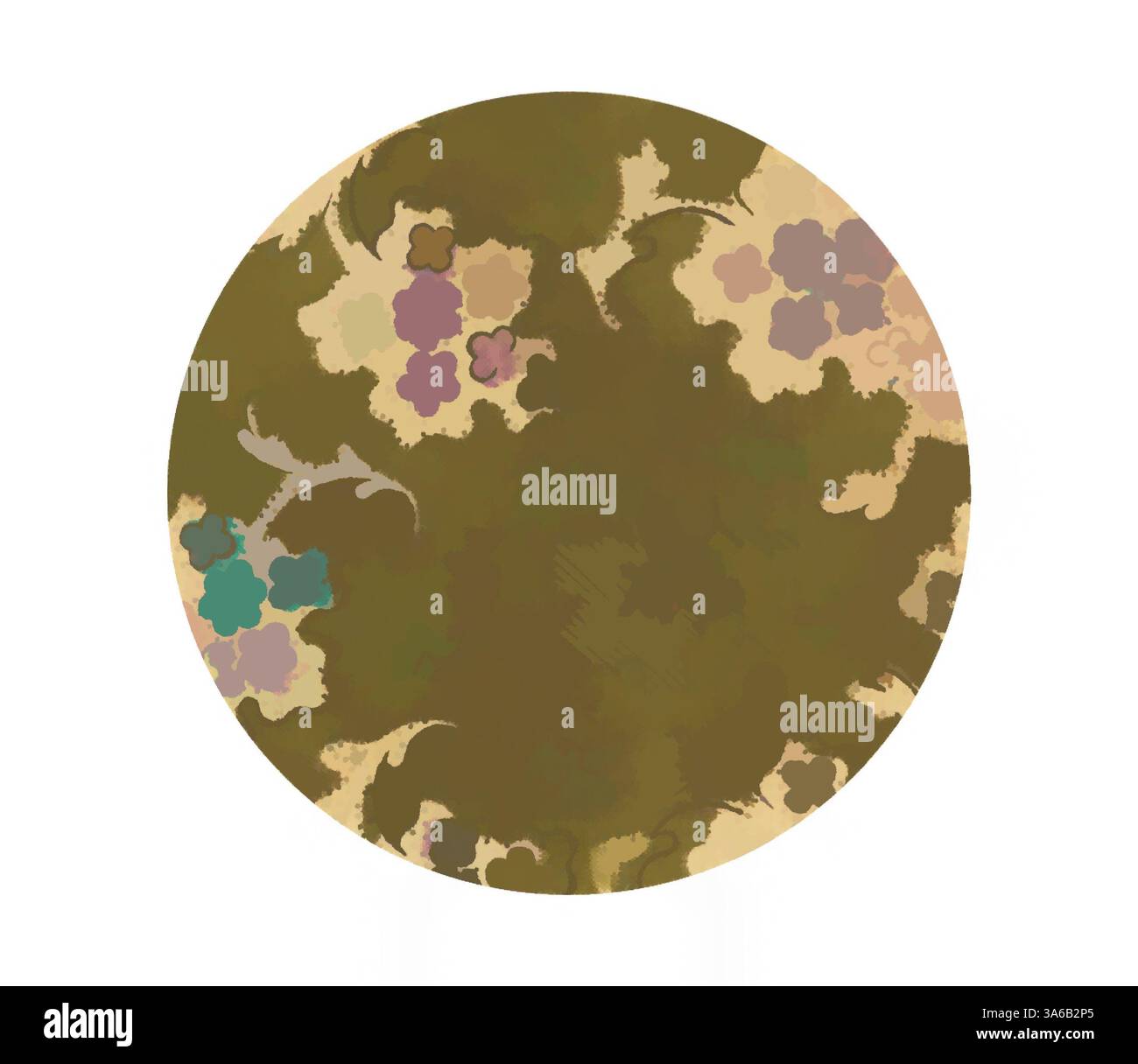 Fragmented floral shapes hi-res stock photography and images - Alamy