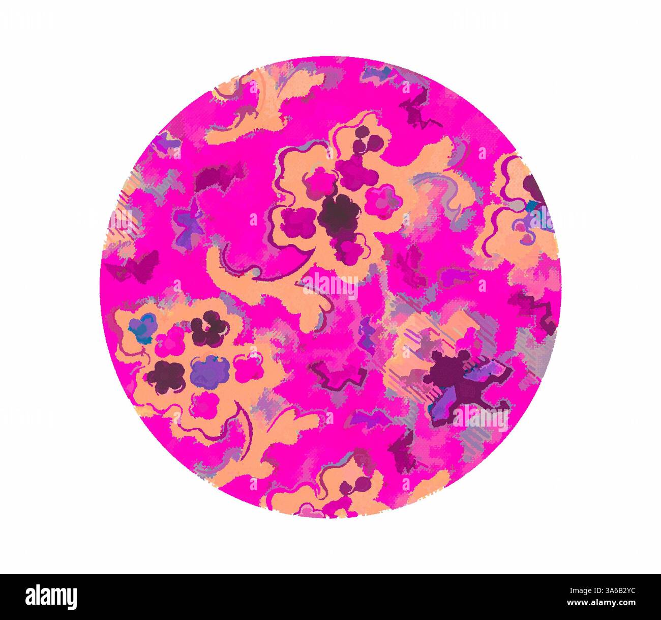 Bold shades of pink adorned hi-res stock photography and images - Alamy