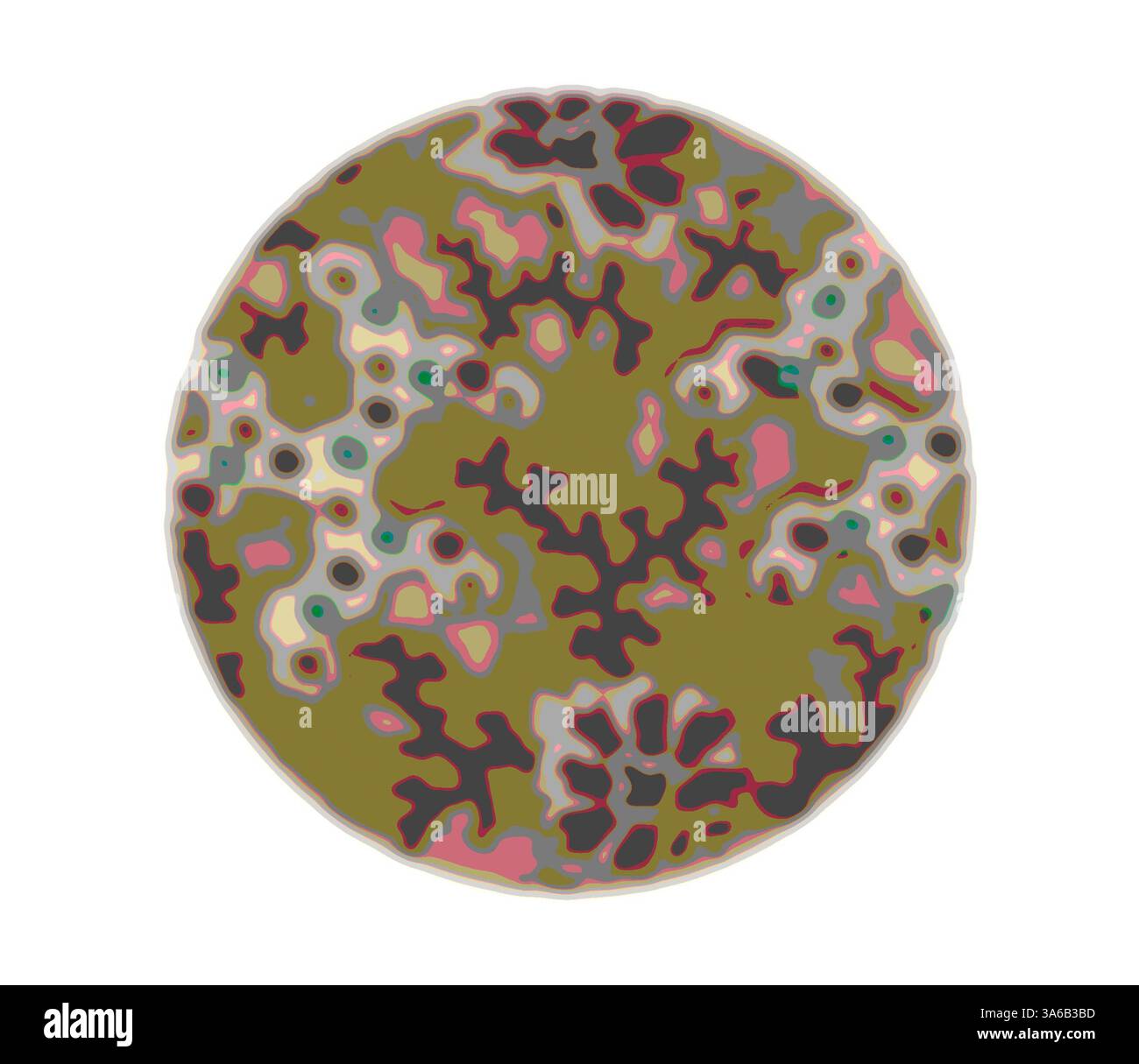 Abstract depiction organic shapes hi-res stock photography and images ...