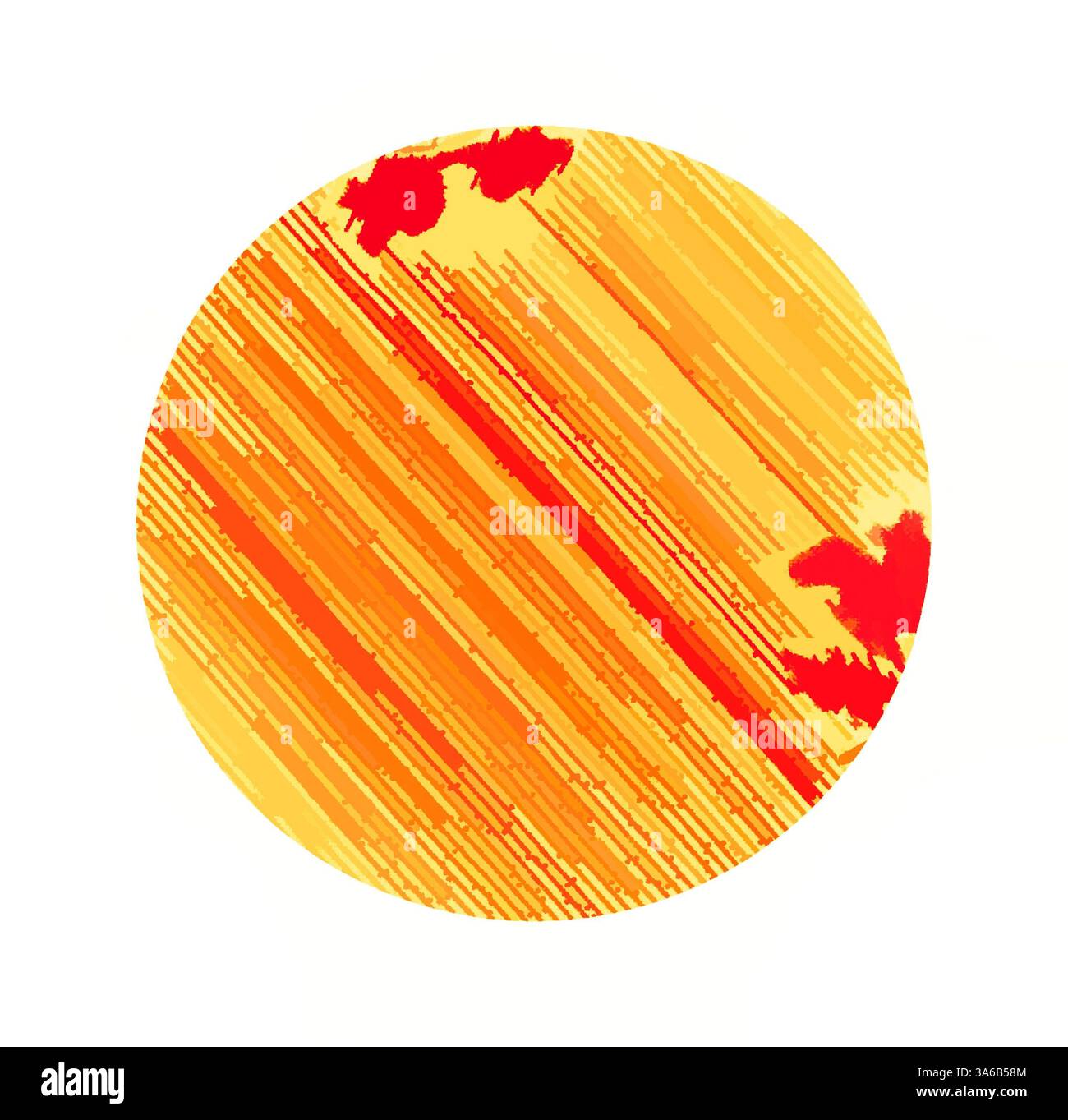 Yellow lines radiates hi-res stock photography and images - Alamy