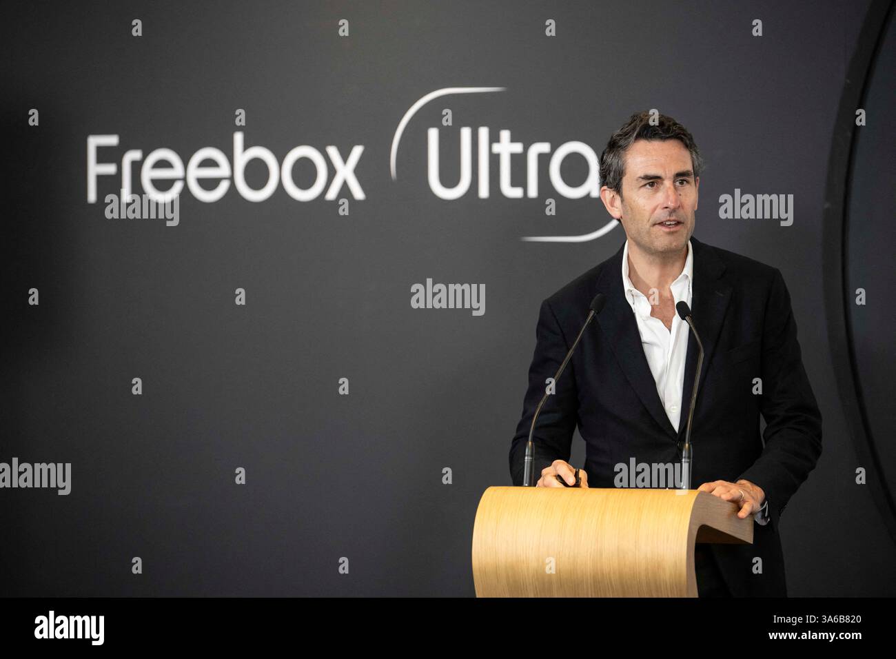 Chief Executive Officer of French telecom group Iliad Thomas Reynaud ...