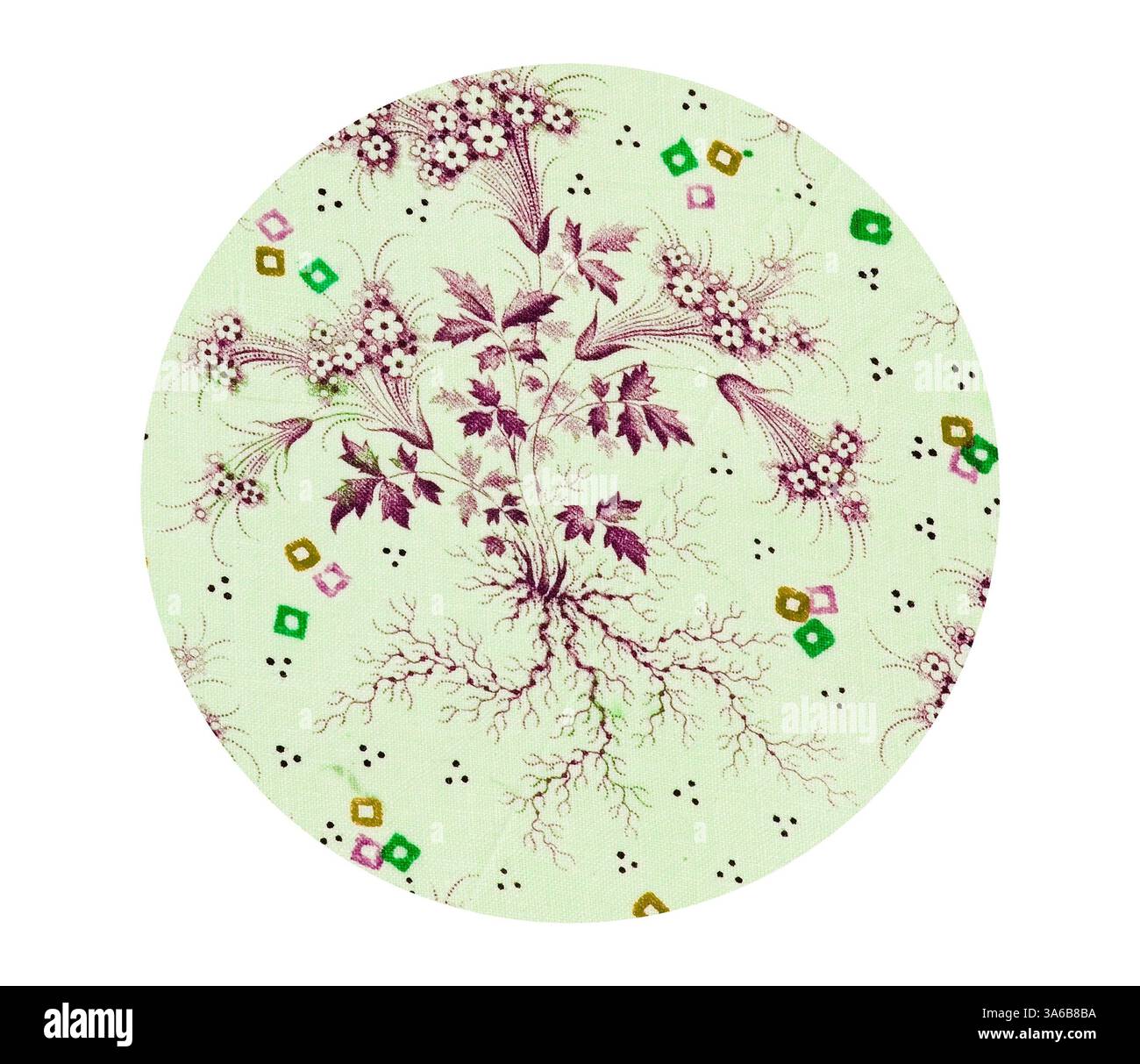 Botanical patterns in shades of purple hi-res stock photography and ...