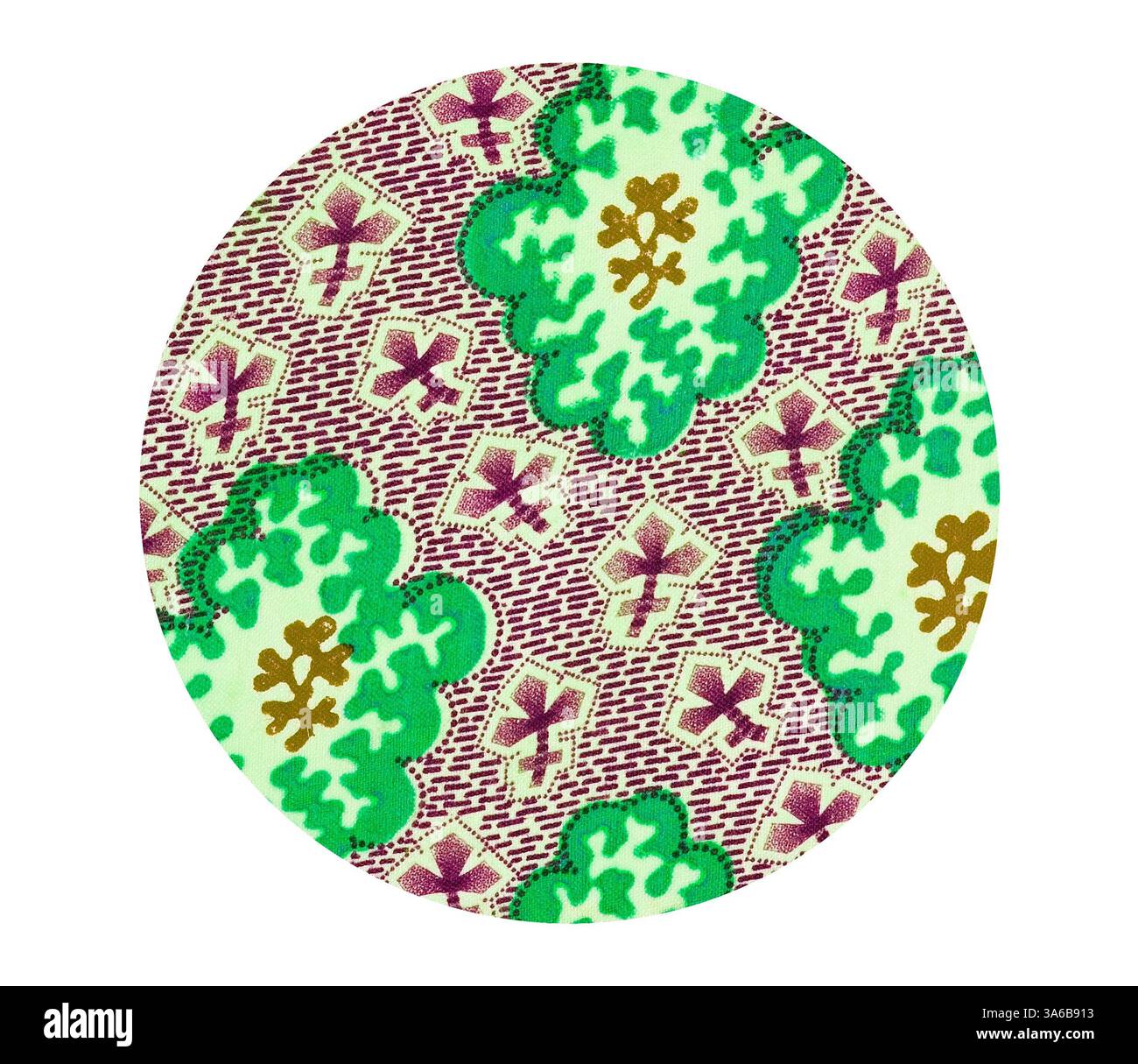 Intricate designs of leafy shapes in green hi-res stock photography and ...