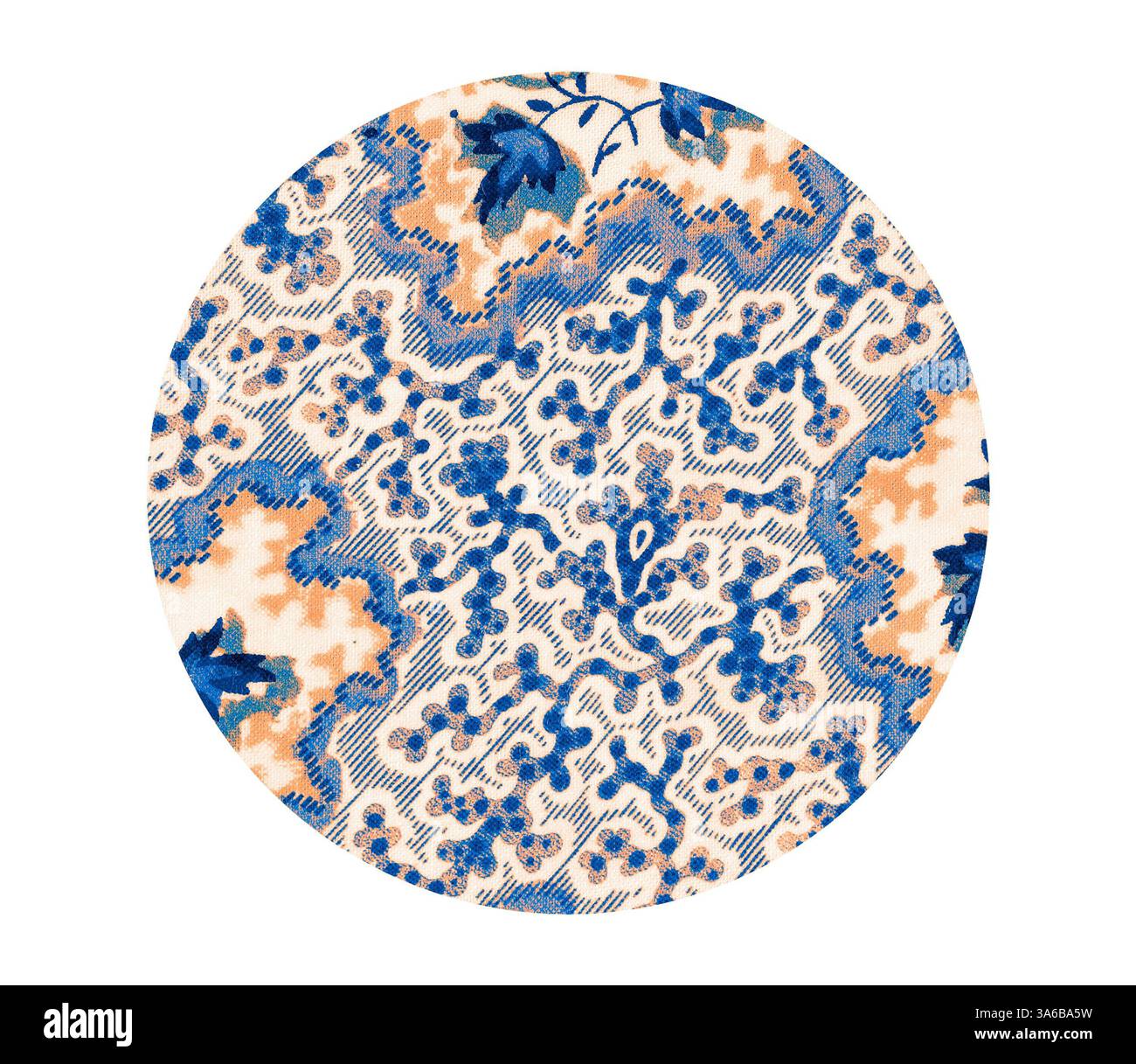 Reminiscent of vintage textile prints hi-res stock photography and ...