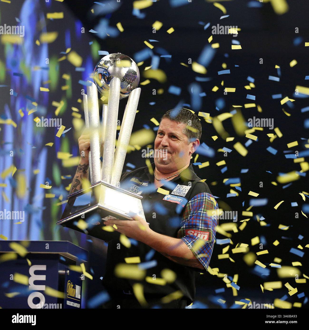 Jan 4, 2015 - London, England, United Kingdom - GARY ANDERSON ...