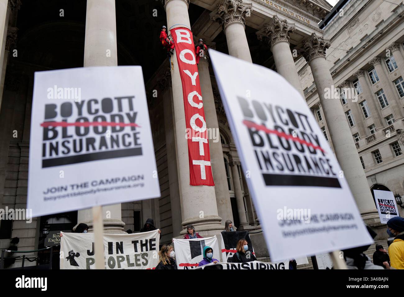 Royal exchange banner drop hi-res stock photography and images - Alamy