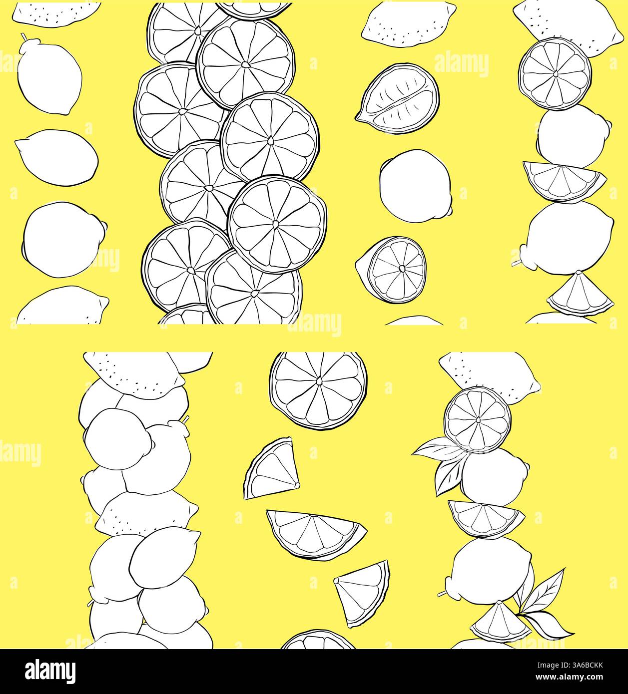 Vertical line citrus green Cut Out Stock Images & Pictures - Alamy