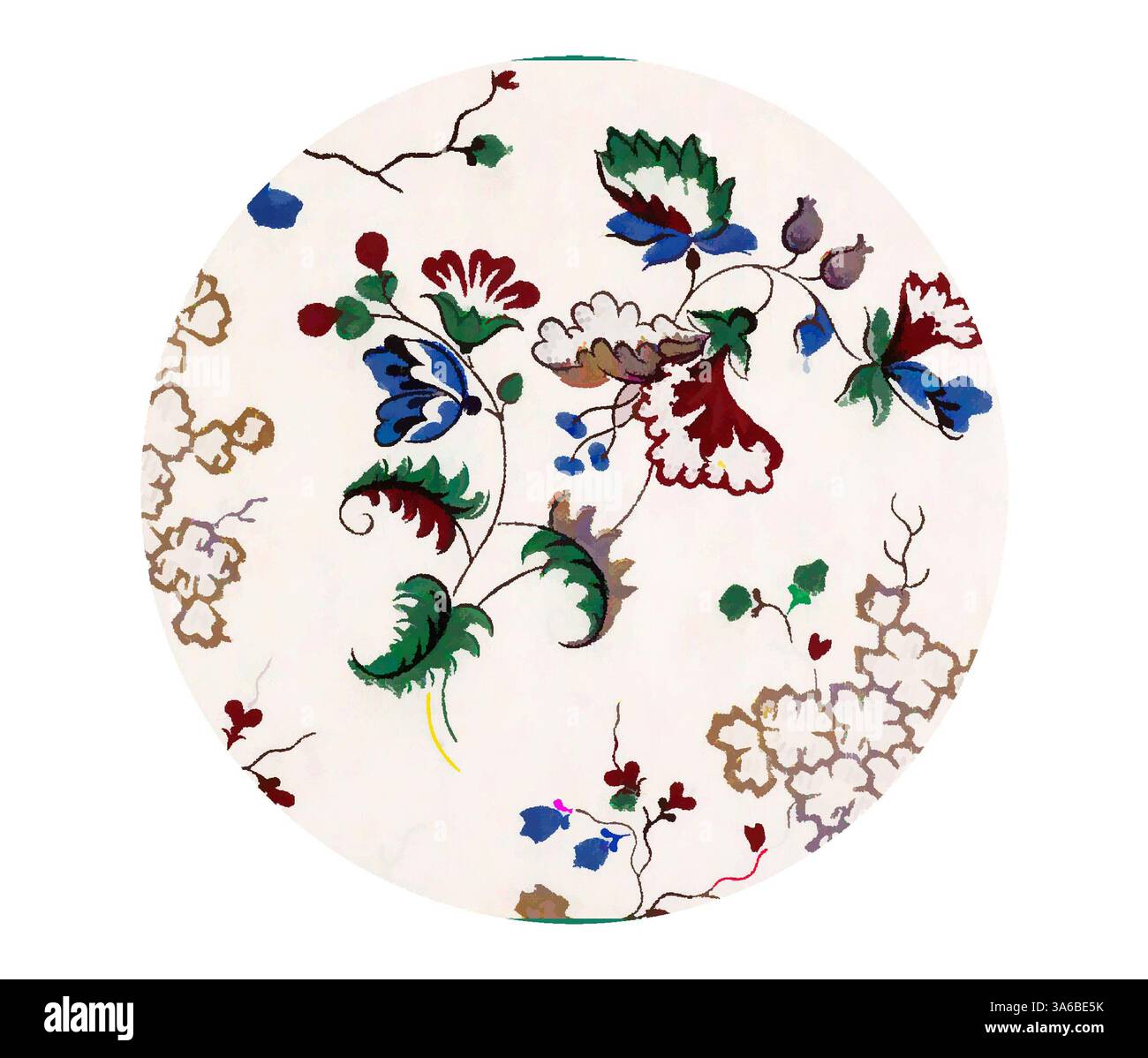 Vibrant blue elements intertwined Cut Out Stock Images & Pictures - Alamy