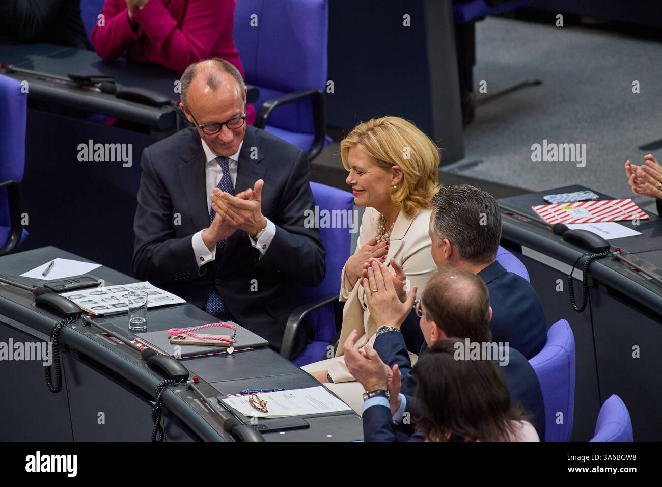 Die CDU-Politikerin Julia Kloeckner Klöckner ist neue Bundestagspraesidentin Foto vom 25.03.2025 ...
