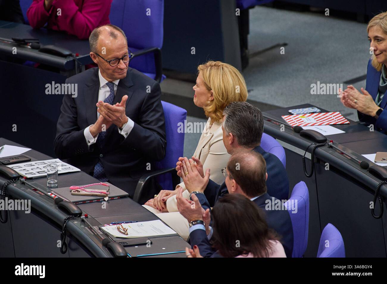 Die CDU-Politikerin Julia Kloeckner Klöckner ist neue Bundestagspraesidentin Foto vom 25.03.2025 ...