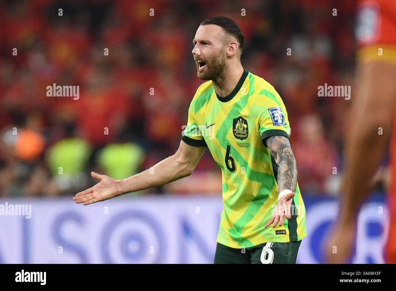 Hangzhou, China. 25 March, 2025. Martin Boyle of Australia during the ...