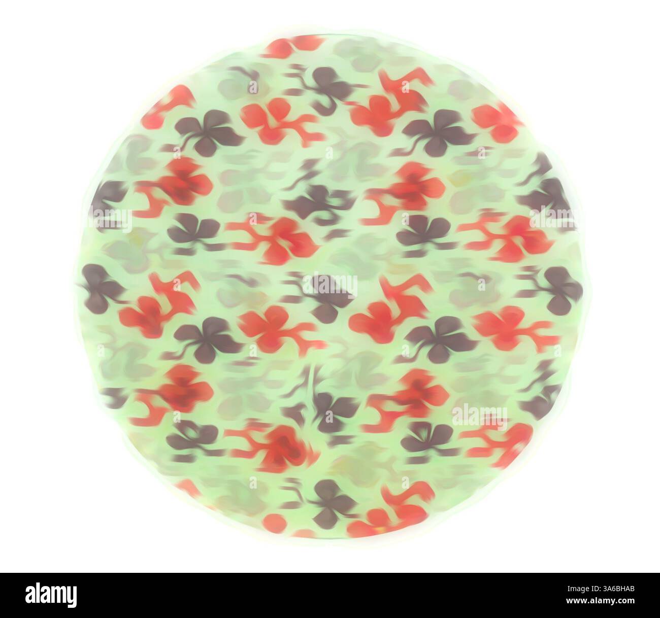 Overlapping clovers hi-res stock photography and images - Alamy