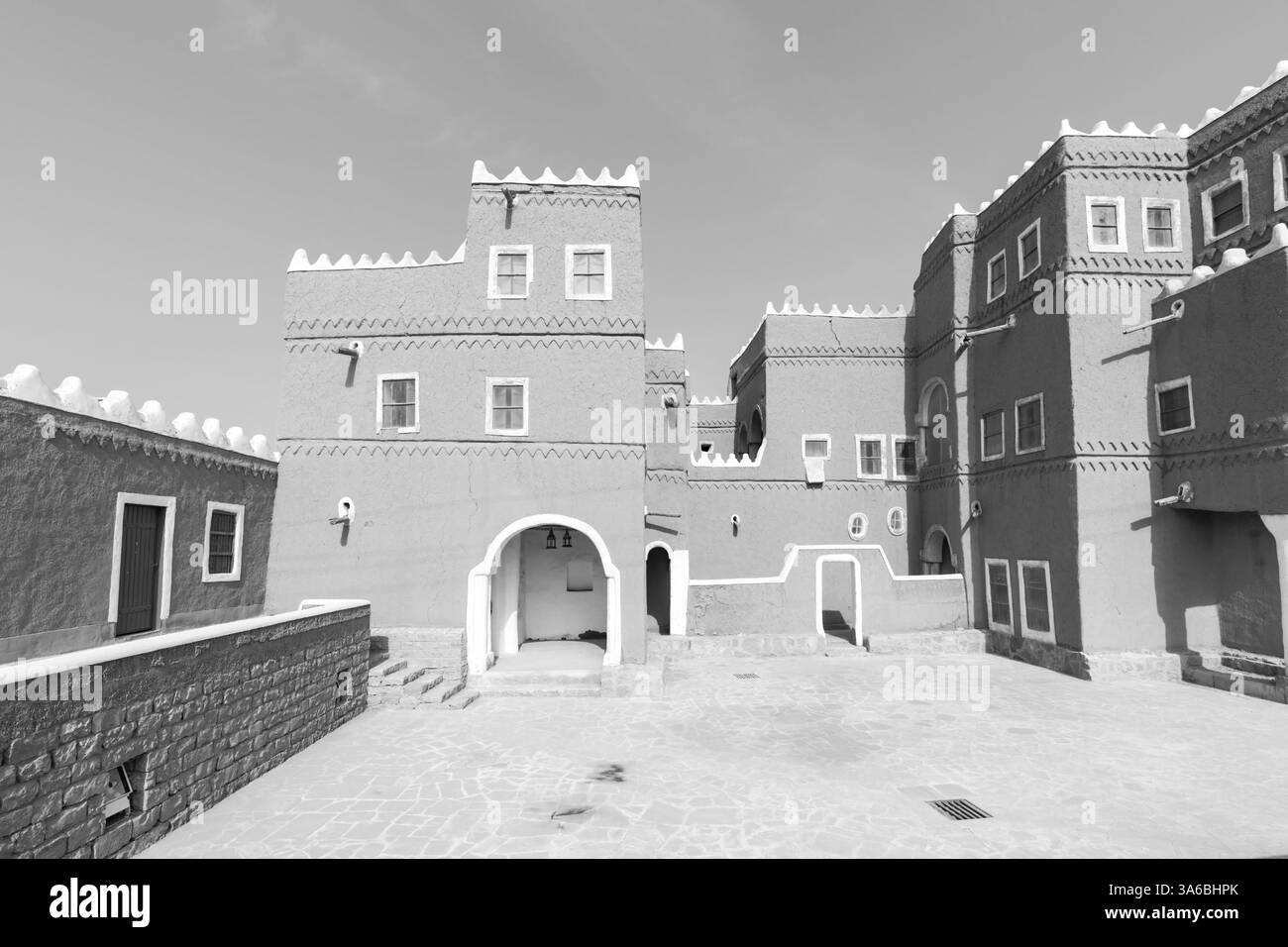 Al Subaie historic palace in Shaqra, Saudi Arabia. This house is ...