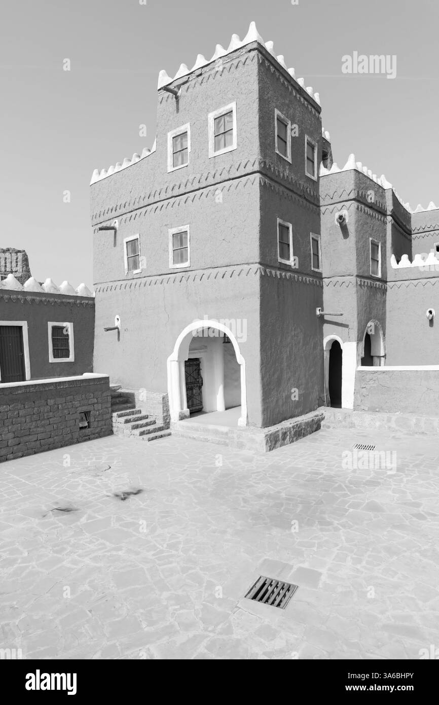 Al Subaie historic palace in Shaqra, Saudi Arabia. This house is ...